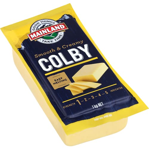 Colby Cheese 50 50 Cheese Colby Jack 5lbs. Gile Cheese Factory