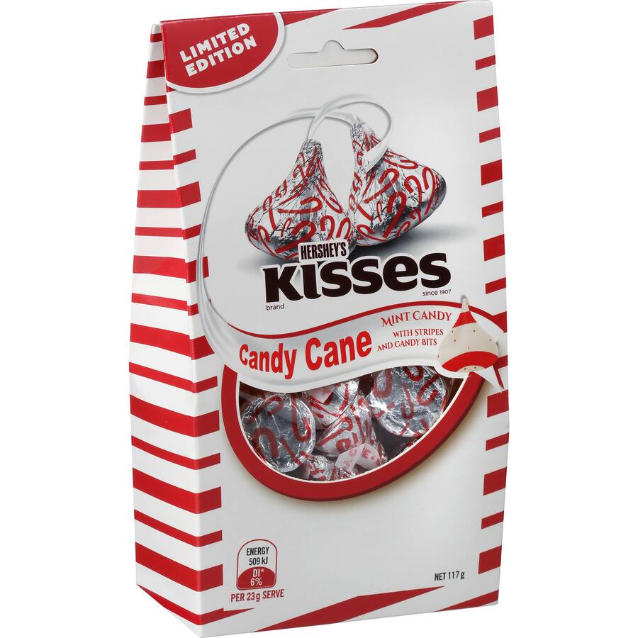 Hersheys Kisses Peppermint Candy