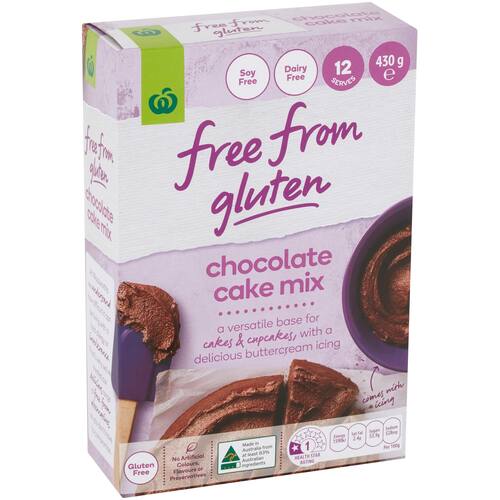 Free From Gluten Cake Mix Chocolate 430g | bunch