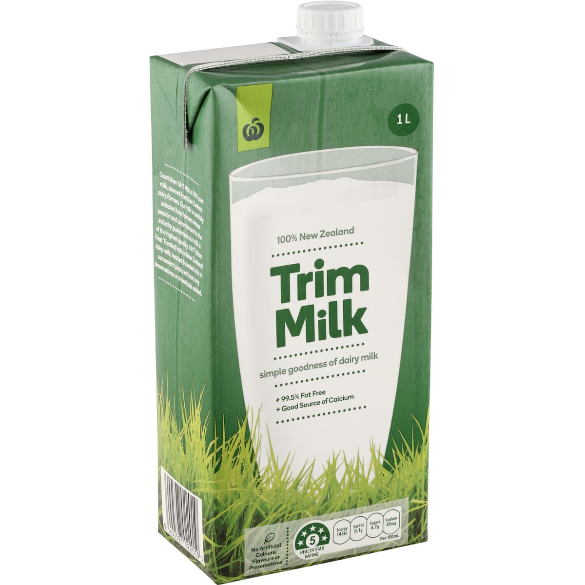 Woolworths UHT Milk Trim 1L | bunch