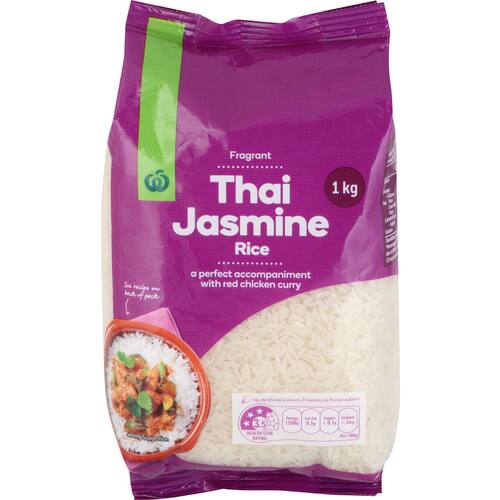 Woolworths Jasmine Rice 1Kg | bunch