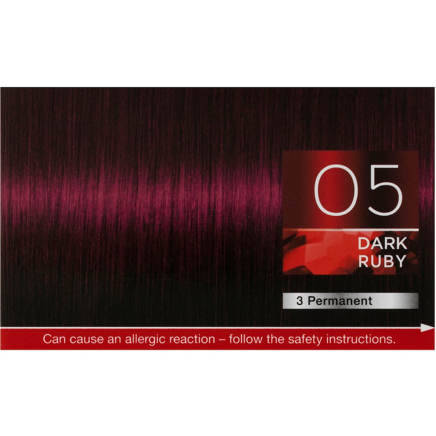 Deep Ruby Hair Color