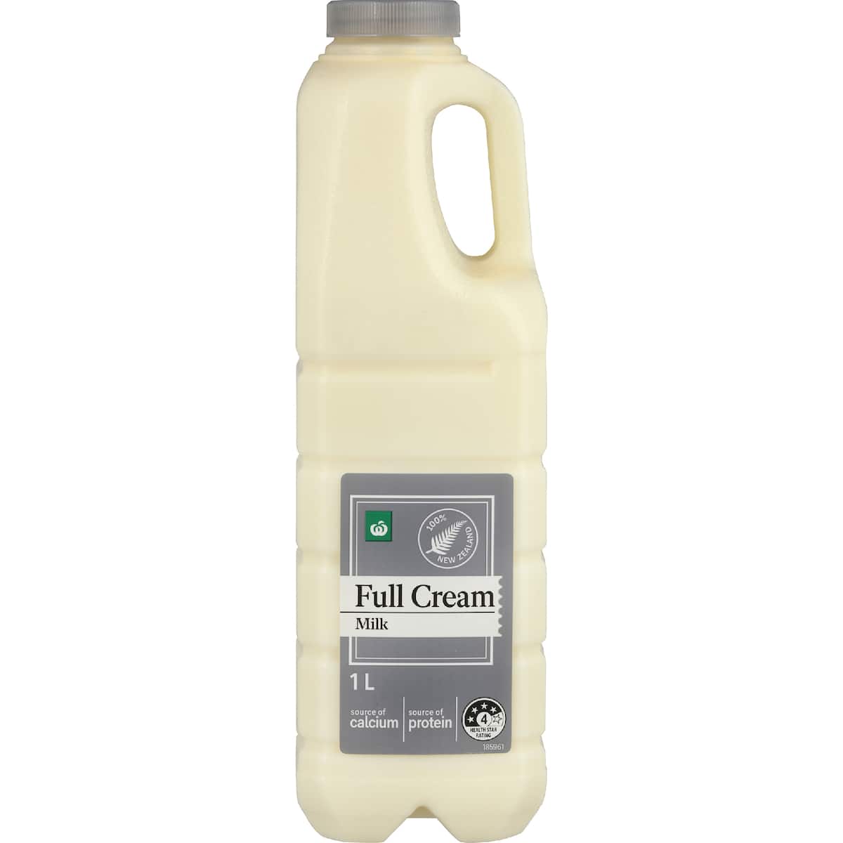 Woolworths Full Cream Milk Standard Non Homogenised 1l Bunch