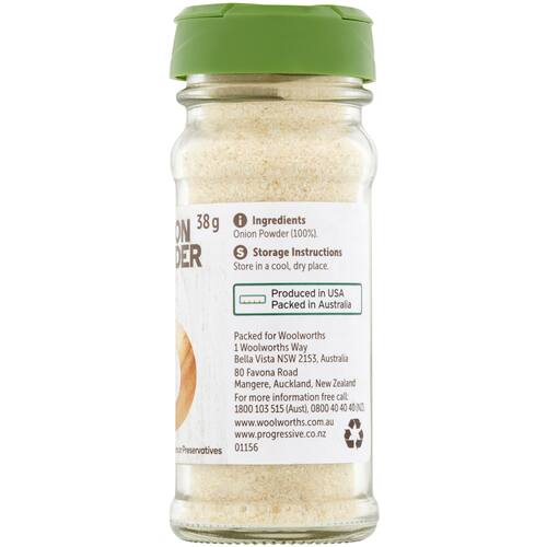 Woolworths Onion Powder 38g | bunch