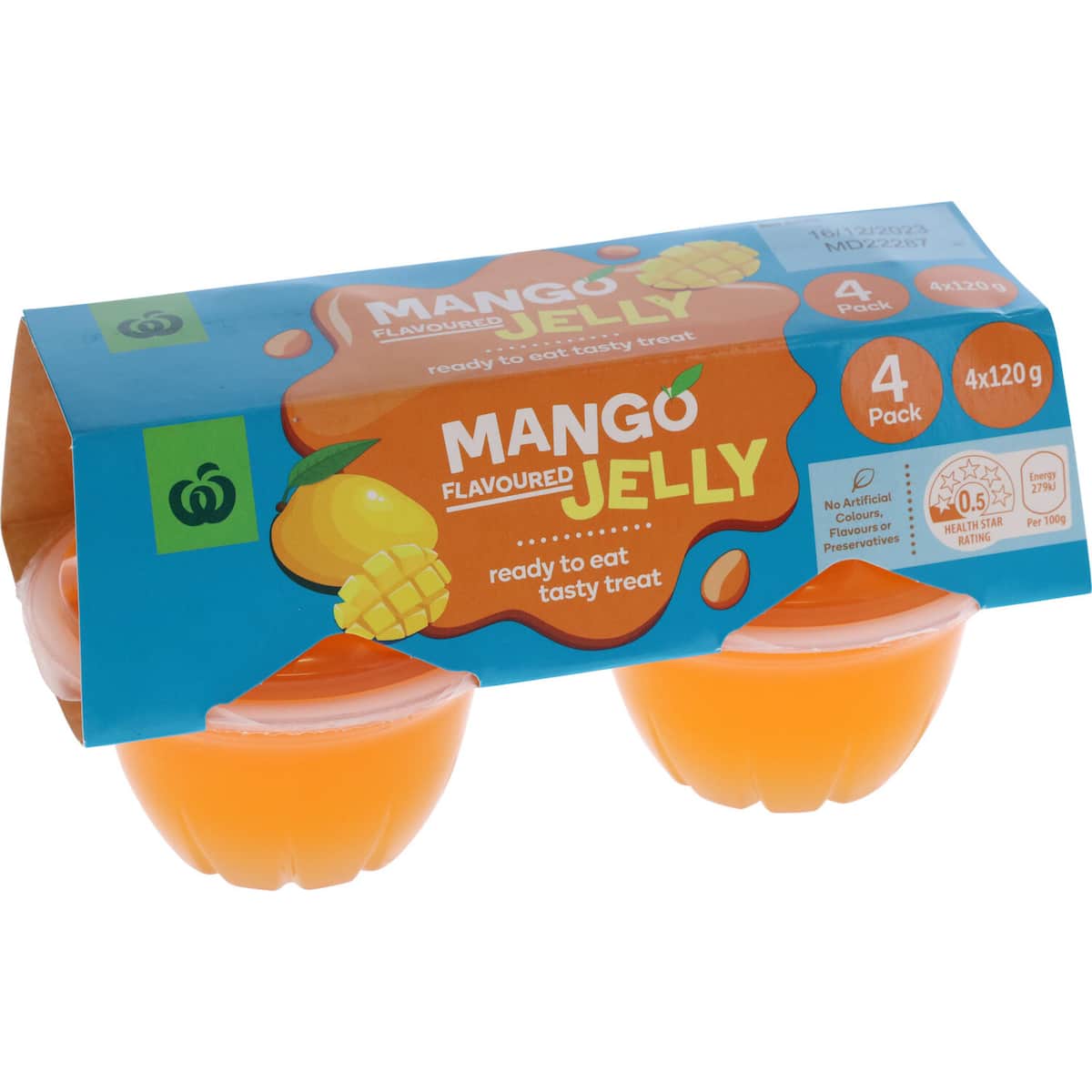 Woolworths Mango Jelly 120g 4pk | bunch
