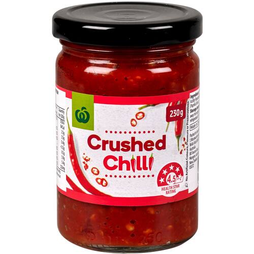 Woolworths Crushed Chilli 230g | bunch