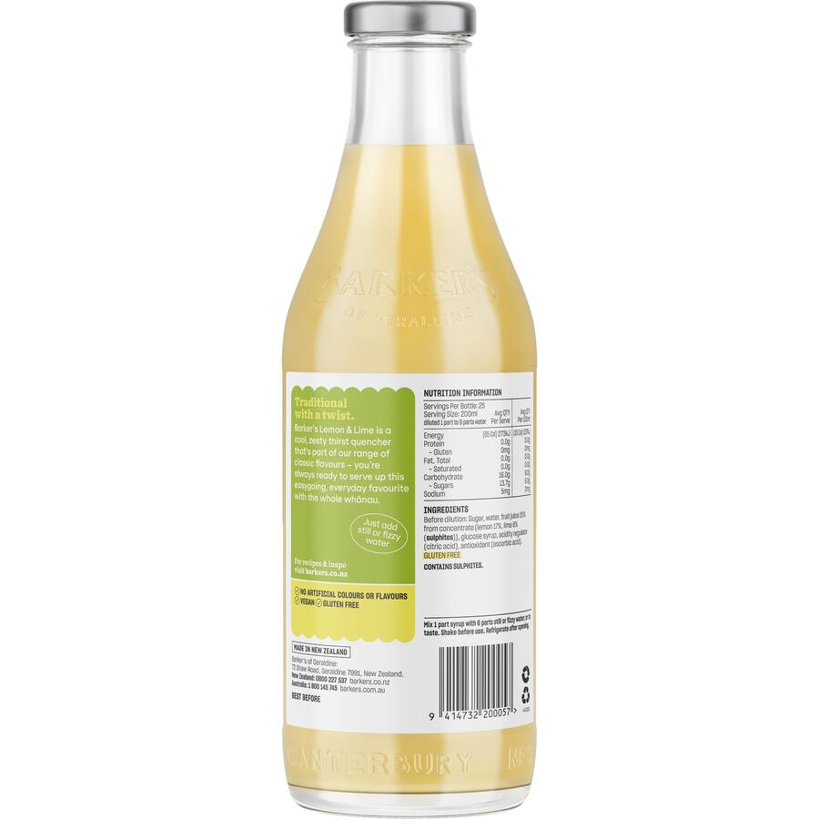 Lime Syrup