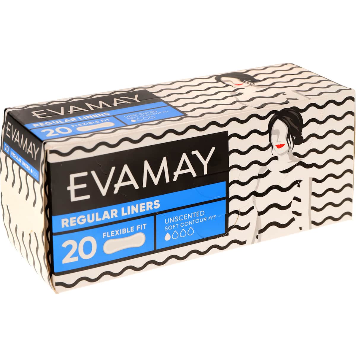 Evamay Panty Liners Regular 20pk | bunch