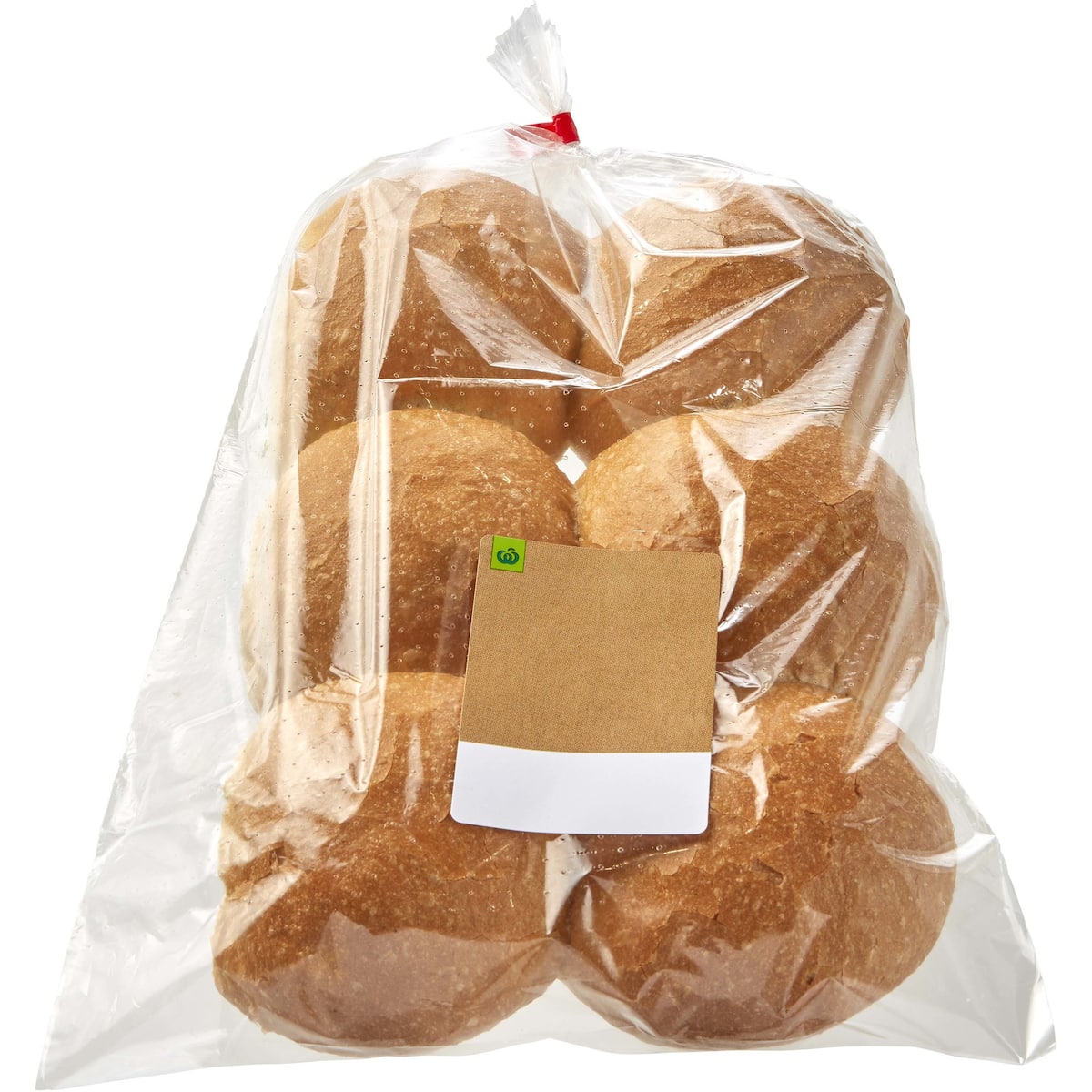 Instore Bakery Bread Rolls Plain Crusty 6 pk | bunch