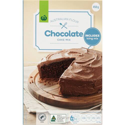 Woolworths Chocolate Cake Mix With Icing 450g | bunch