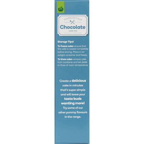 Woolworths Chocolate Cake Mix With Icing 450g | bunch