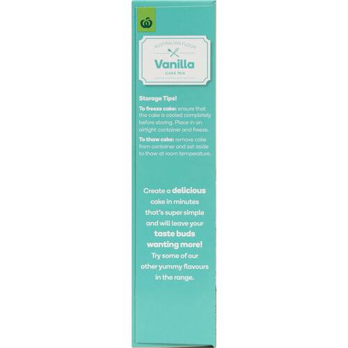 Woolworths Vanilla Cake Mix With Icing 450g | bunch