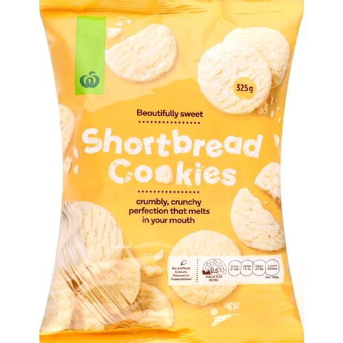Woolworths/HB Cookies Shortbread 325g | bunch